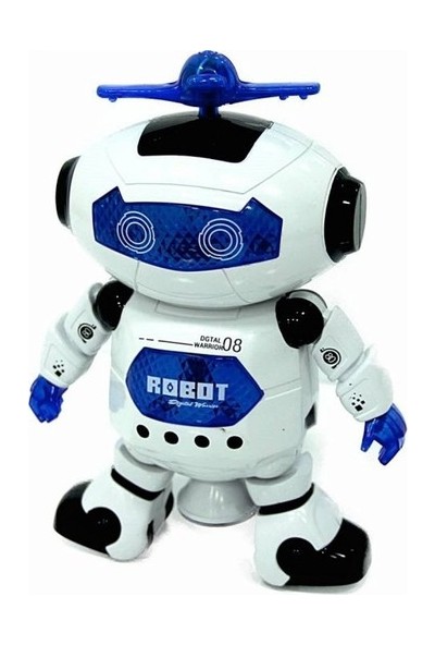 Toys Pilli Işıklı Dans Eden Robot M99444-2 Toys Pilli Işıklı Dans Eden Robot M99444-2