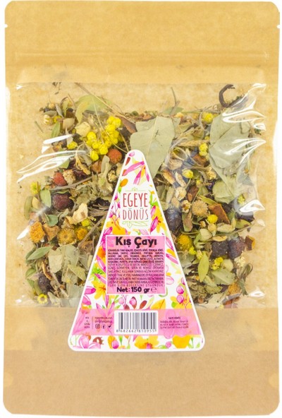 Egeye Dönüş Kış Çayı (Karışık Bitki Çayı) - 150 Gr. (21 Çeşit Tıbbi Bitki Karışımı Ile Oluşturulmuştur.) Egeye Dönüş Kış Çayı (Karışık Bitki Çayı) - 150 Gr. (21 Çeşit Tıbbi Bitki Karışımı Ile Oluşturulmuştur.)