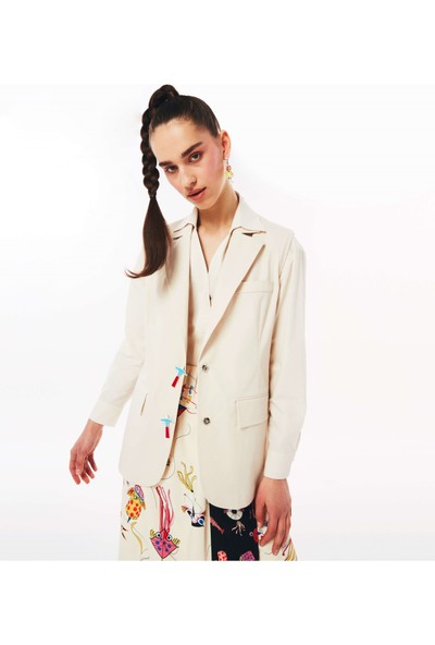 Twist Düğme Aksesuarlı Yelek