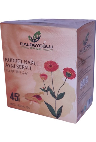 Dalbeyoğlu Bitkisel Kudret Narlı Aynısefalı Karışık Bitki Çayı 45 'li Dalbeyoğlu Bitkisel Kudret Narlı Aynısefalı Karışık Bitki Çayı 45 'li