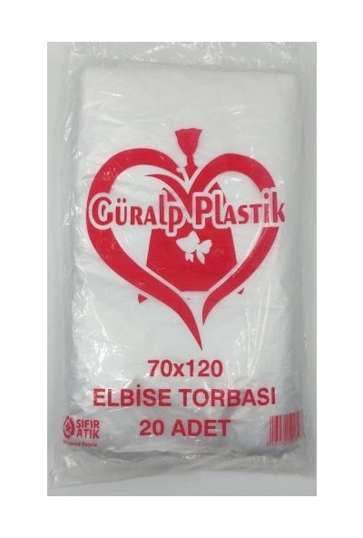 Güralp Plastik Elbise Poşeti - Naylon Torba 70X120 cm 20 Adet Güralp Plastik Elbise Poşeti - Naylon Torba 70X120 cm 20 Adet
