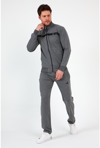 mubifu Erkek Dik Hakim Yaka Düz Paça Normal Kalıp Fermuar Cepli Kompakt Penye Eşofman Takımı mubifu Erkek Dik Hakim Yaka Düz Paça Normal Kalıp Fermuar Cepli Kompakt Penye Eşofman Takımı