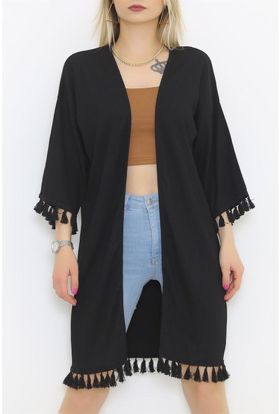 By Mino Ponponlu Kimono Siyah - 3476.105.