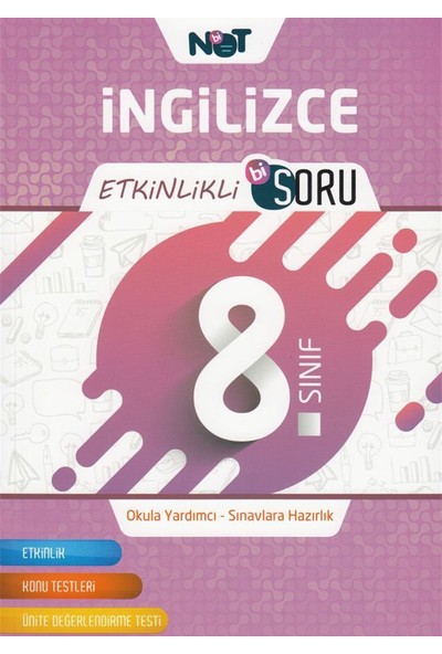 Kişisel Yayınlar Bi Not Yayın 8. Sınıf Ingilizce Etkinlikli Bi Soru Kişisel Yayınlar Bi Not Yayın 8. Sınıf Ingilizce Etkinlikli Bi Soru