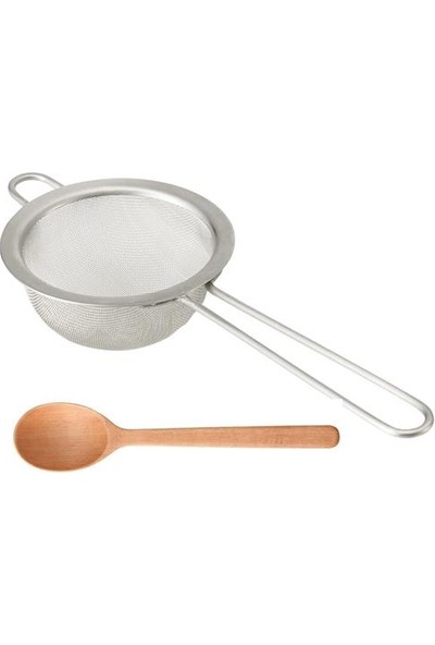 Transformacıon Bellamy Metal Çay Süzgeci Ahşap Kaşık Seti Transformacıon Bellamy Metal Çay Süzgeci Ahşap Kaşık Seti