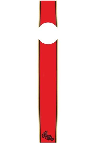 Cg Kırmızı Üniversal Dekoratıf Depo Üstü Şeridi