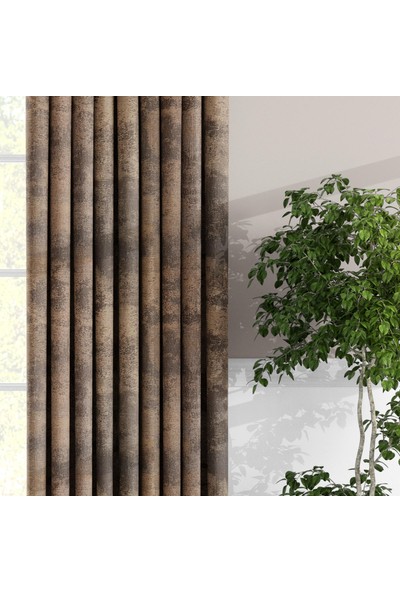 Jappe Efektli Fon Perde