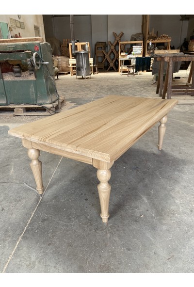 Emel Ahşap Doğal Kestane Masif Ahşap Orta SEHPA,120X67 Cm, Naturel Emel Ahşap Doğal Kestane Masif Ahşap Orta SEHPA,120X67 Cm, Naturel