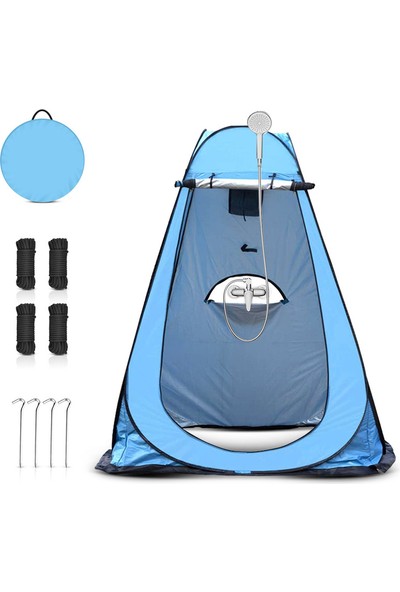 Swico Remado 150X150X190CM 2 Kişilik Kamp Çadırı - Mavi (Yurt Dışından)