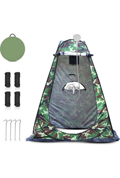 Swico Remado 150X150X190CM 2 Kişilik Kamp Çadırı - Kamuflaj (Yurt Dışından)