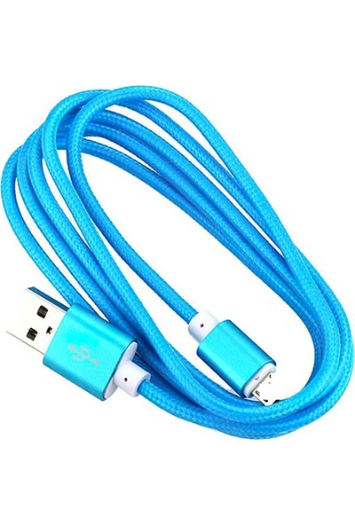 Ipad Iphone Örgülü Data Şarj Kablosu 1.5 mt