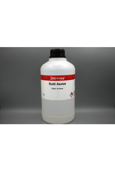 Zag Kimya Butil Asetat Chem Pure 1lt Zag Kimya Butil Asetat Chem Pure 1lt