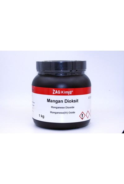 Zag Kimya Mangan Dioksit Chem Pure 200 Mesh 1kg Zag Kimya Mangan Dioksit Chem Pure 200 Mesh 1kg