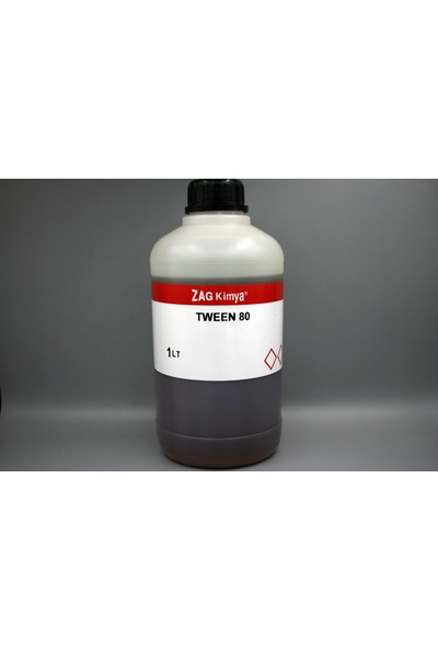 Zag Kimya Tween 80 Polisorbat 80 1lt Zag Kimya Tween 80 Polisorbat 80 1lt