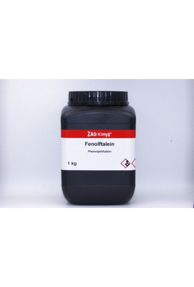 Zag Kimya Fenolftalein Toz Indikatör 1kg Zag Kimya Fenolftalein Toz Indikatör 1kg