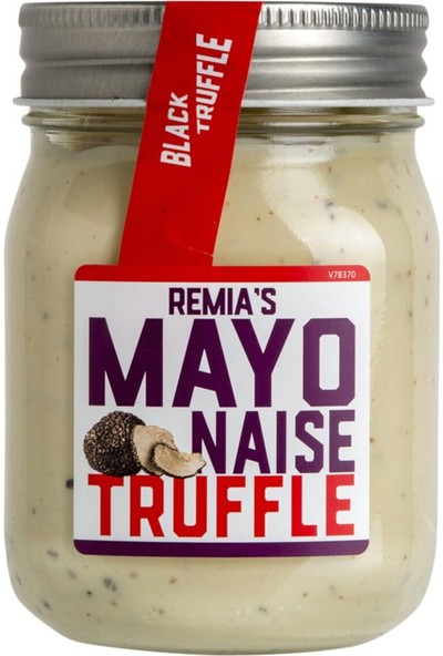 Remia’s Italyan Siyah Trüflü Mayonez 220 ml Remia’s Italyan Siyah Trüflü Mayonez 220 ml