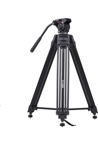 Kingjoy VT-2500 152CM / 5ft 360 ° Sıvı Sönümleme Başlığına (Yurt Dışından)