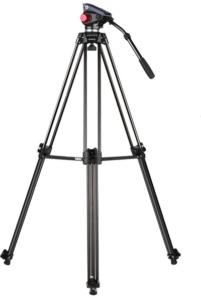 Andoer-2 Akışkan Hidrolik Kafalı Andoer Profesyonel Alüminyum (Yurt Dışından)