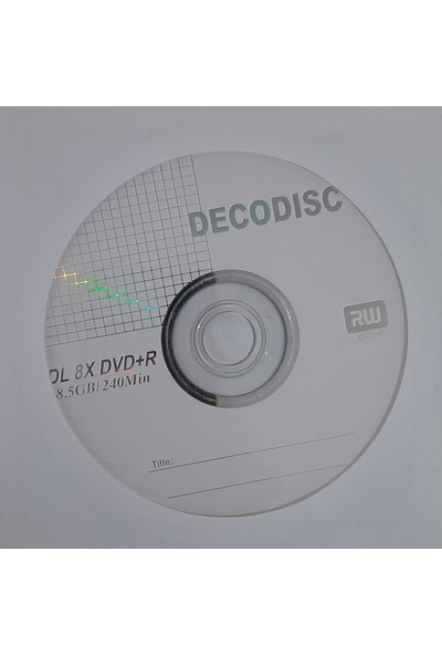 Deco Dl 8x Dvd+R Double Layer 8.5gb