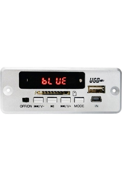 Fayshow Dekoderboard Modülü Bluetooth 5.0 Flac Ape Mp3 Çalar Hoparlörler İçin USB Fm Gümüş (Yurt Dışından) Fayshow Dekoderboard Modülü Bluetooth 5.0 Flac Ape Mp3 Çalar Hoparlörler İçin USB Fm Gümüş (Yurt Dışından)
