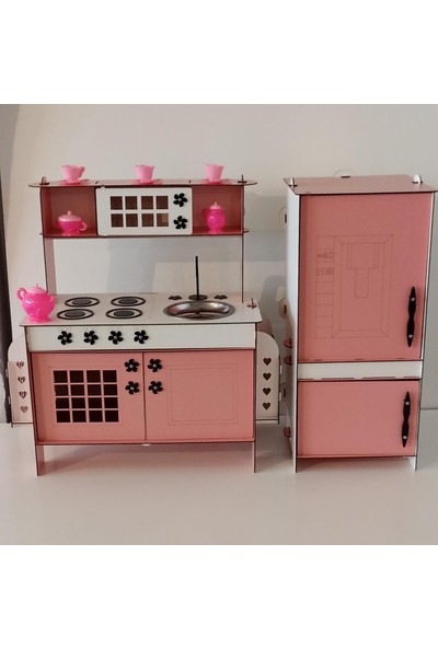 Doğuş Oyuncak Ahşap Oyuncak Dolaplı Sepetli Doğuş Oyuncak Ahşap Oyuncak Dolaplı Sepetli