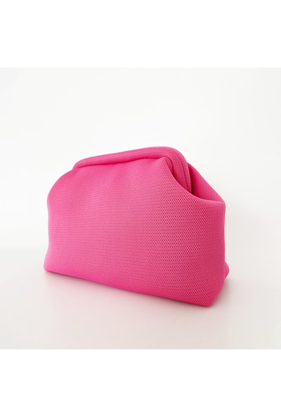 Heybes Kadın Pembe Clutch El Çantası