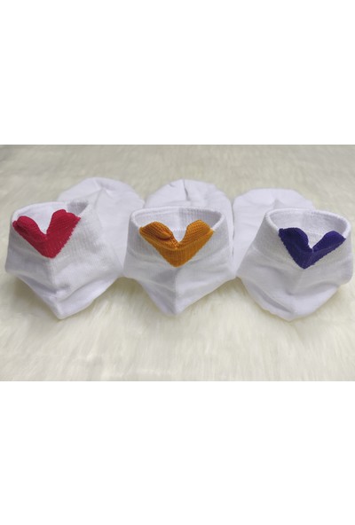 3'lü Bayan Patik Çorap