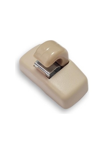 Gkl Vw Polo 2005-2009 Sağ Sol Güneşlik Tutucusu Ayağı Kancası Klipsi Bej Krem Renk 3B0857561A 1 Adet