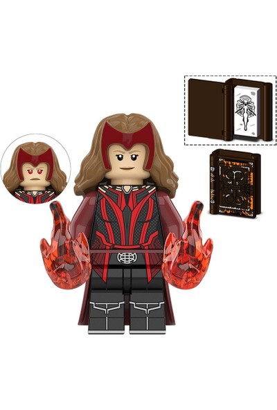 Xinh Dr.strange Multiverse Of Madness Mini Figür Scarlet Witch Darkhold X-26 Xinh Dr.strange Multiverse Of Madness Mini Figür Scarlet Witch Darkhold X-26
