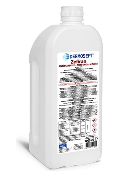 Zefiran 1lt Antibakteriyel Çözelti 15 Adet