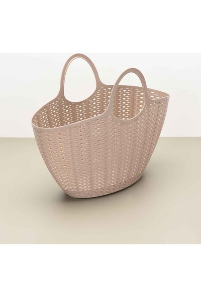 Kaktüskedi Pålegg Design Örme Dokulu Plaj Çantası