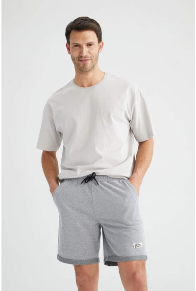 DeFacto Slim Fit Geri Dönüşümlü ŞORT N0640AZ22SM