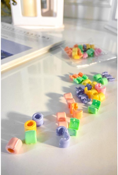 Şubu Tasarım Renkli Boncuk Saç Süsü SBT0923