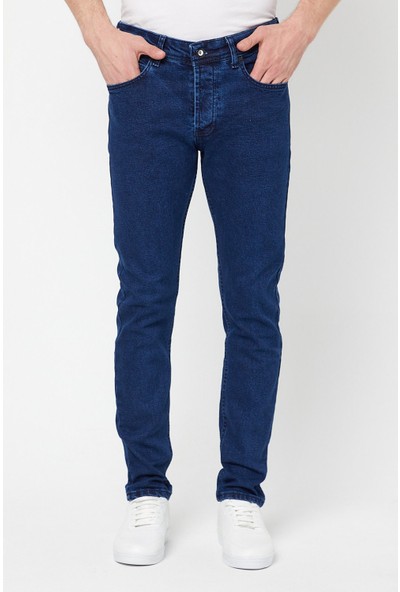 Docces Slim Fit Dar Kesim Denim Likralı Düz Erkek Kot Pantolon DCS2501KM Docces Slim Fit Dar Kesim Denim Likralı Düz Erkek Kot Pantolon DCS2501KM