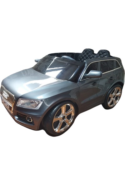 Babyhope Q-Suv 12 Volt Akülü Uzaktan Kumandalı Araba Füme / Kum Gri Babyhope Q-Suv 12 Volt Akülü Uzaktan Kumandalı Araba Füme / Kum Gri