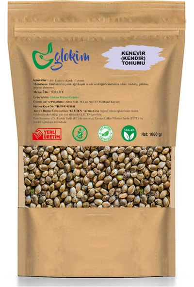 Glokim Kenevir Tohumu 1000 gr