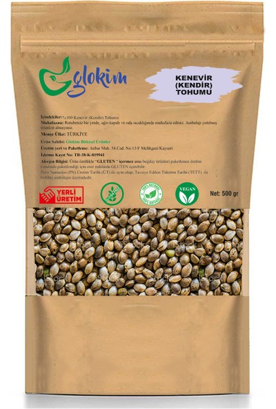 Glokim Kenevir Tohumu 500 gr