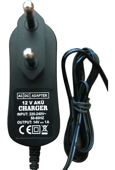 Aly Charger 12V Akü Şarj Adaptörü (13.8V 1.5A)
