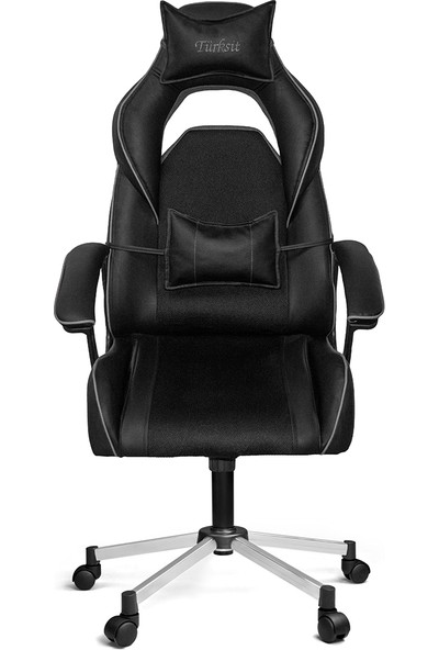 Yurdakul Range Yastıklı Yönetici & Oyuncu Koltuğu Siyah-Gri Yurdakul Range Yastıklı Yönetici & Oyuncu Koltuğu Siyah-Gri