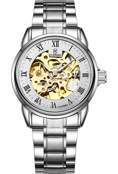 Devils Eye Erkek Yeni Çift Taraflı Iskelet Otomatik Mekanik Saat (Yurt Dışından)