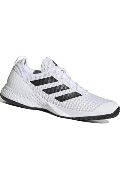 Adidas GW2518 Courtflash Erkek Beyaz Tenis Ayakkabısı