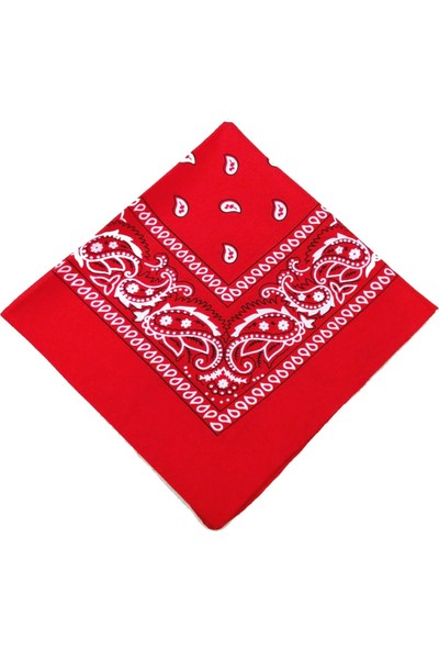 RoseRoi Desenli Bandana Çok Amaçlı Fular Şal Saç Bandı 1 Adet RoseRoi Desenli Bandana Çok Amaçlı Fular Şal Saç Bandı 1 Adet