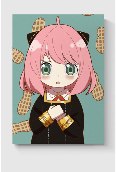 DuoArt Spy x Family Anya Poster - Yüksek Çözünürlük Hd Duvar Posteri - Çerçevesiz DuoArt Spy x Family Anya Poster - Yüksek Çözünürlük Hd Duvar Posteri - Çerçevesiz