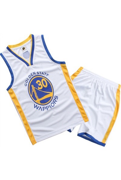 Janae Nba Golden State Warriors 30# Çocuk Basketbol Forması - Beyaz (Yurt Dışından) Janae Nba Golden State Warriors 30# Çocuk Basketbol Forması - Beyaz (Yurt Dışından)