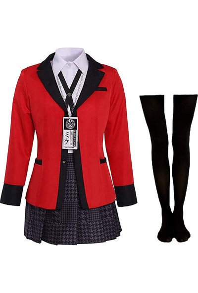 Janae Okul Üniforma Kostümü - Kırmızı (Yurt Dışından) Janae Okul Üniforma Kostümü - Kırmızı (Yurt Dışından)