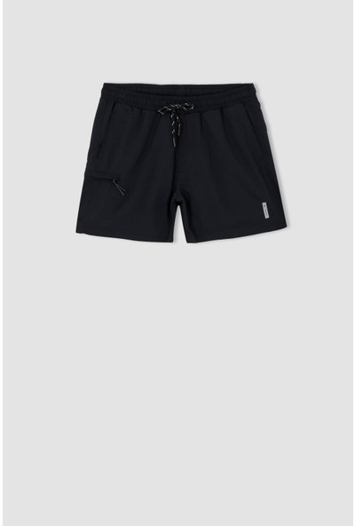 Defacto Fit Fermuar Cepli Yüzme ŞORTU X5224AZ22HS