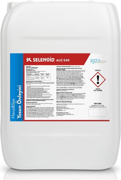 Selenoid Yosun Önleyici (10 Lt - 20 Lt)