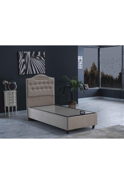 Ipek Mobilya Nima Başlık Tek Kişilik Bej 90 cm