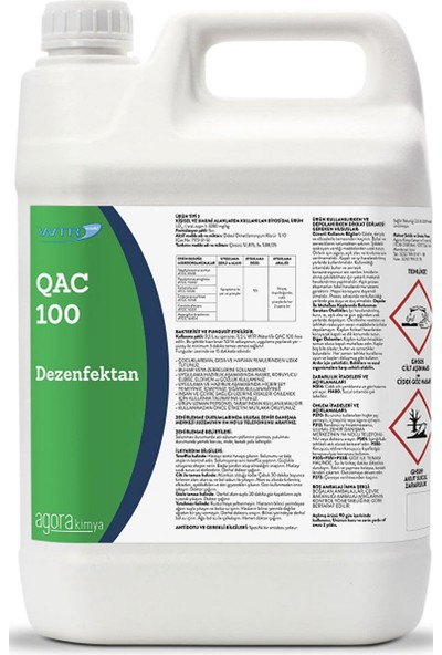 Wtr Ayak Dezenfektanı (10 Lt. - 20 Lt.)