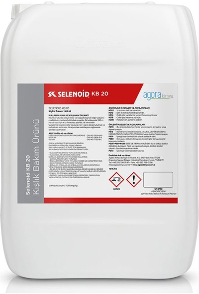 Selenoid Kışlık Bakım Ürünü (10 Lt - 20 Lt) Selenoid Kışlık Bakım Ürünü (10 Lt - 20 Lt)